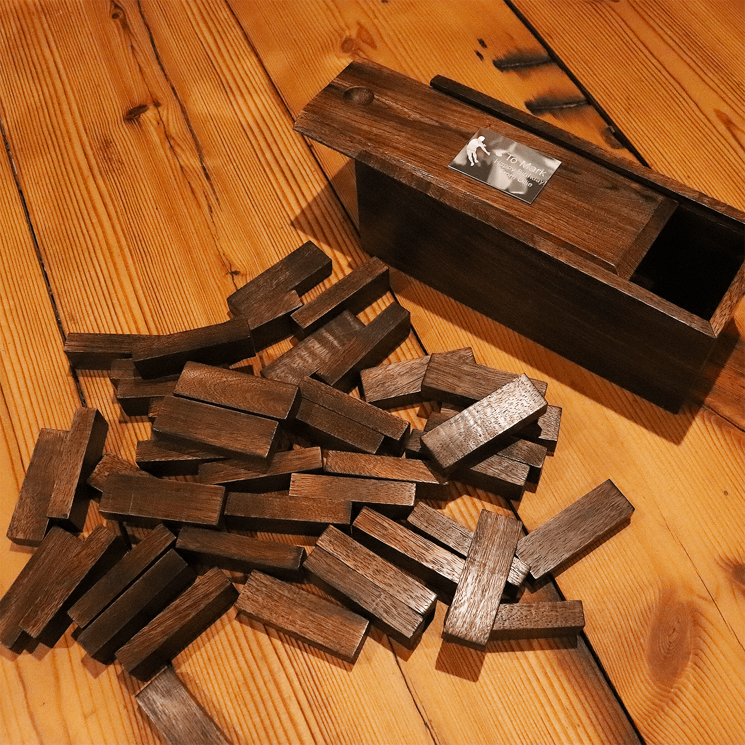 Rugby Tour Bus Personalised Jenga – Monster Sporting Gifts